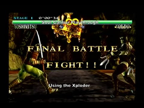 Soul Calibur Playthrough using the Dreamcast Xploder :D #Dreamcast # ...