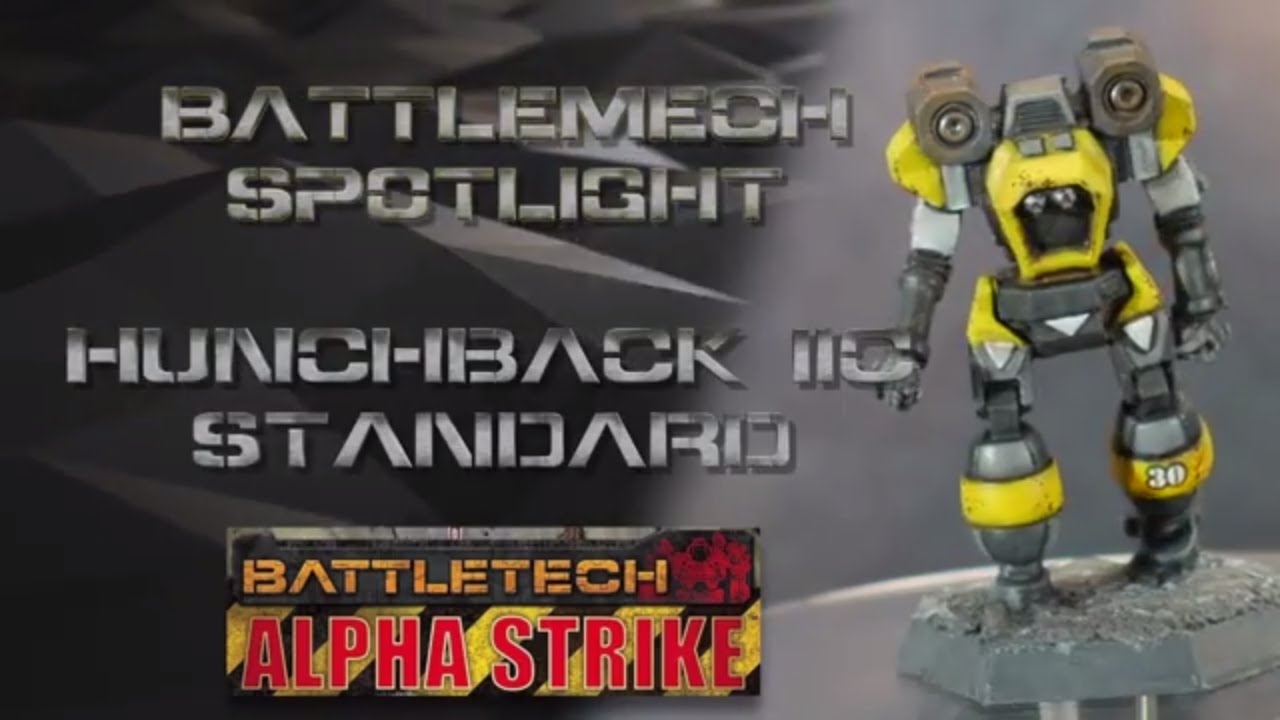 BattleTech BattleMech Spotlight - Hunchback IIC Standard - Clan Medium ...