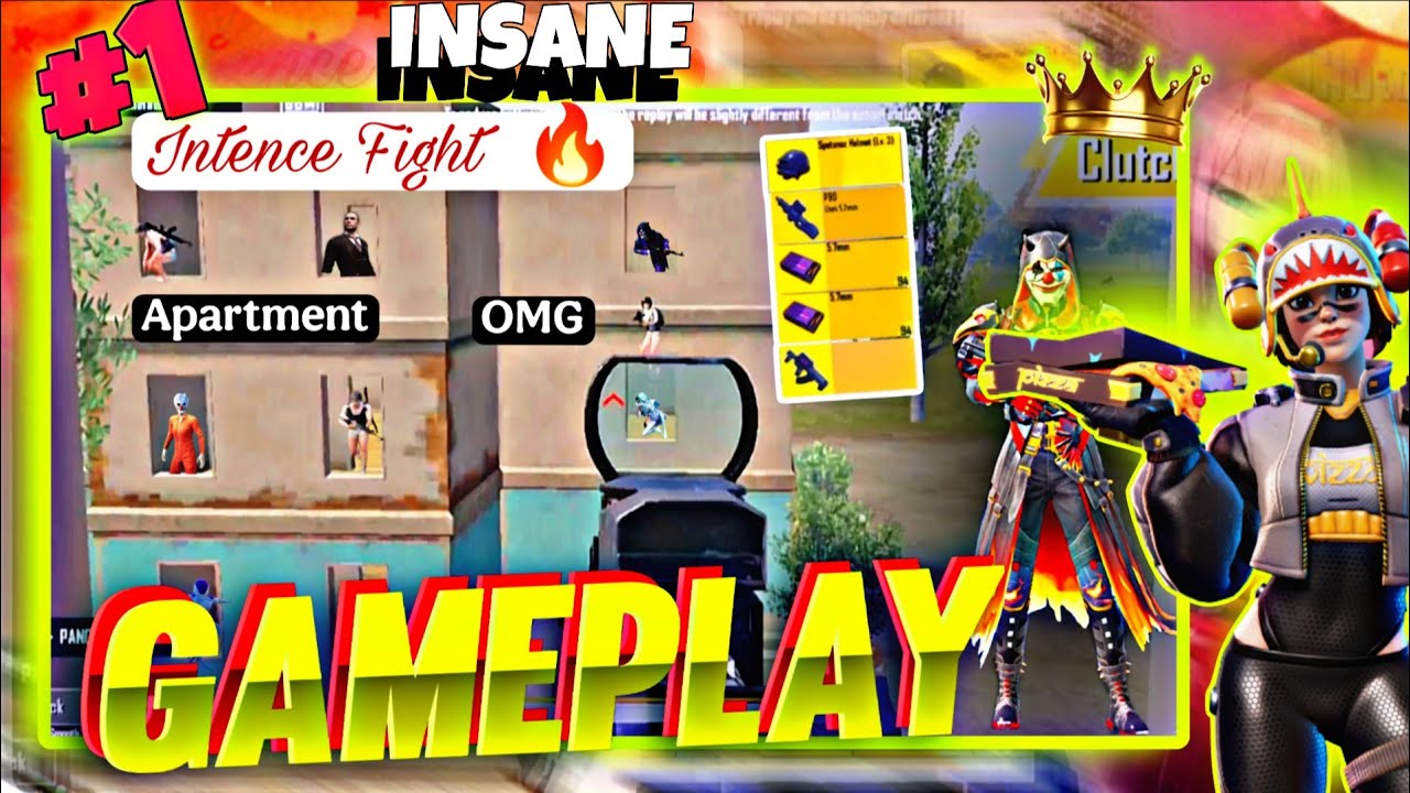 Ump On Fire 🔥 | Apartment crash 😁 | #bgmi #pubg #pubgmobile #gaming # ...