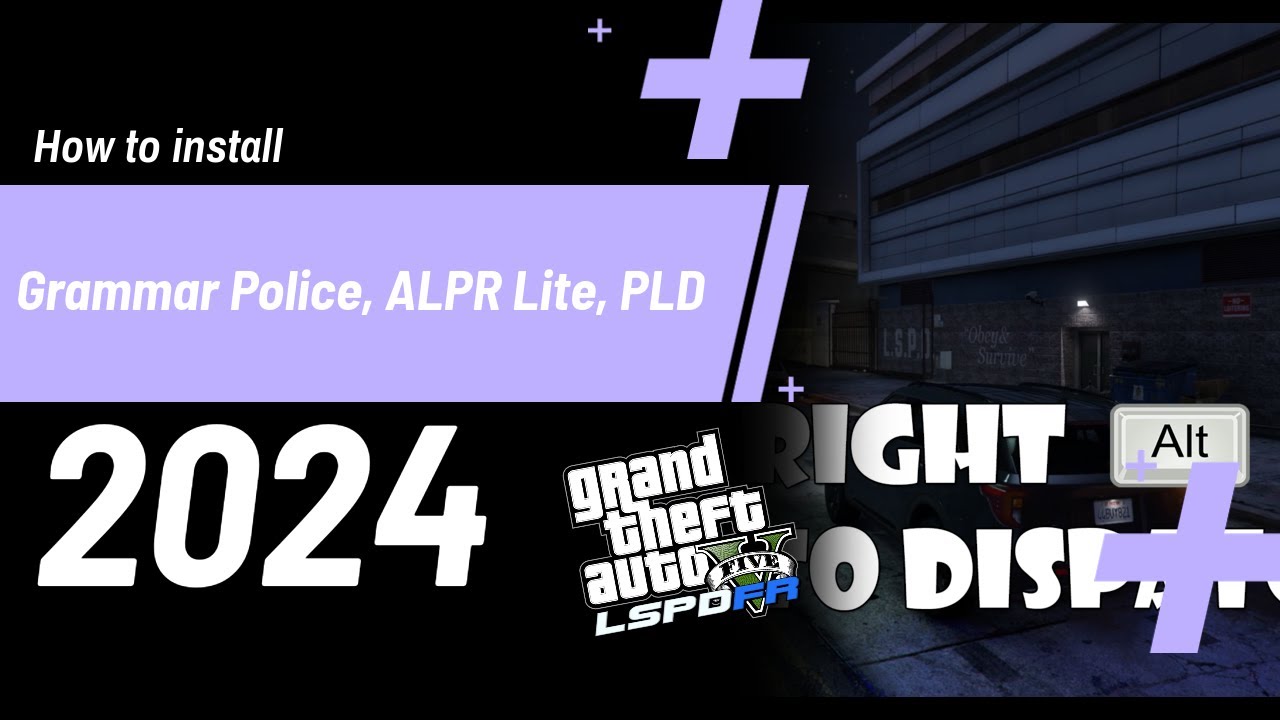 How to install GrammarPolice | ALPR Lite | PLD (player location display ...