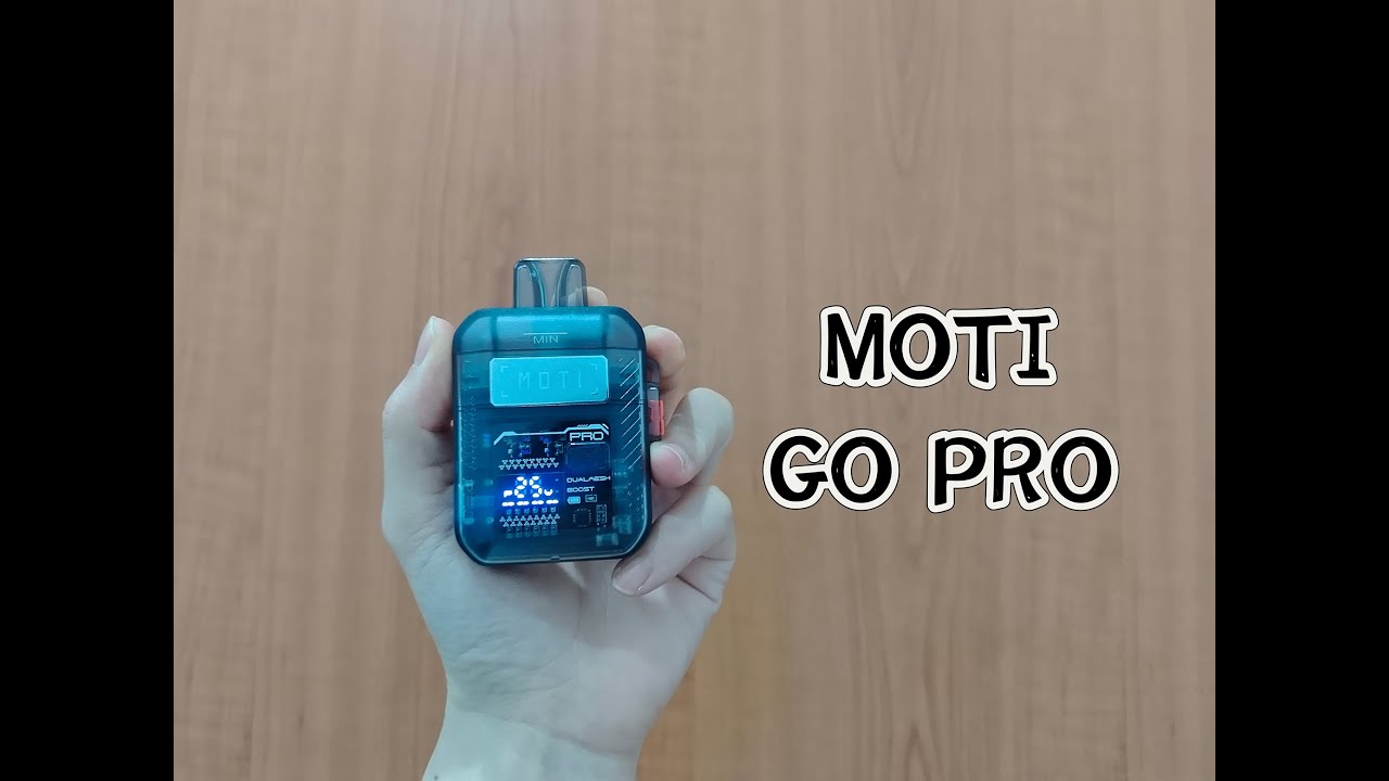 MOTI GO PRO Refillable Pod Kit - YouTube