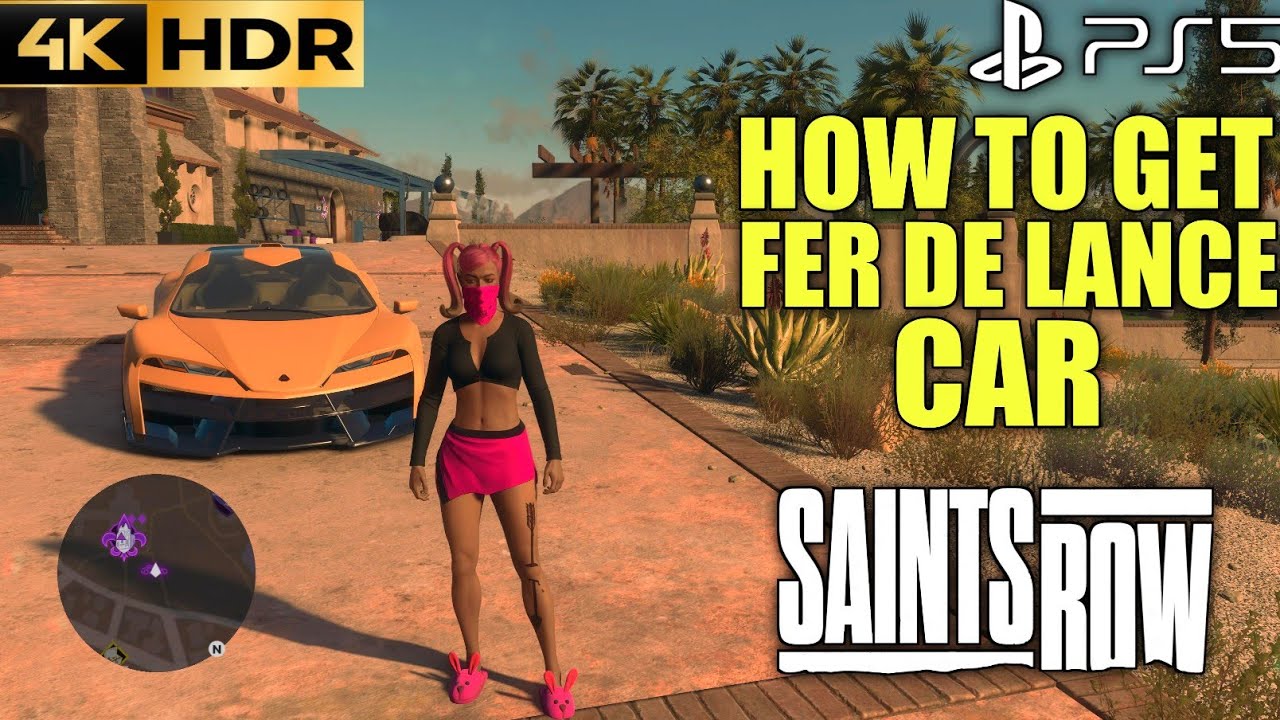 How to Get Fer De Lance Car Saints Row The Best Car Fer De Lance ...