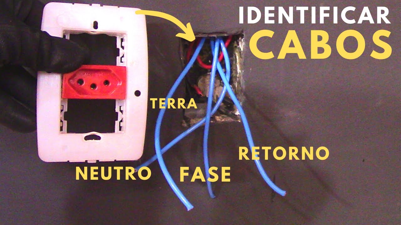 IDENTIFICAR CABOS de MESMA COR - fase - Neutro -Terra - Retorno APRENDA ...