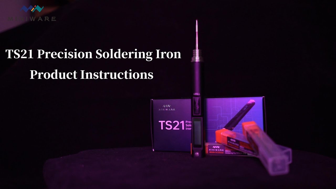 Just got your TS21 Precision Soldering Iron? Let’s master the basics ...