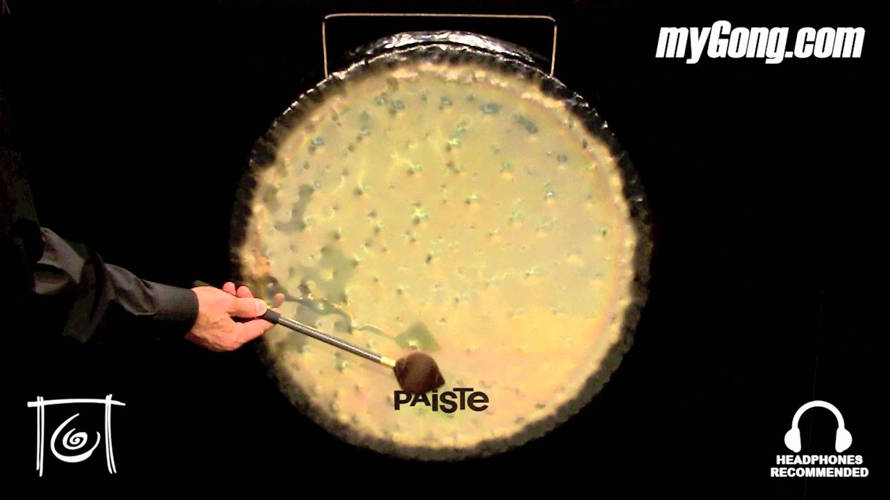 26" Paiste Sound Creation Earth Gong (SCG0326-1060914A) - YouTube