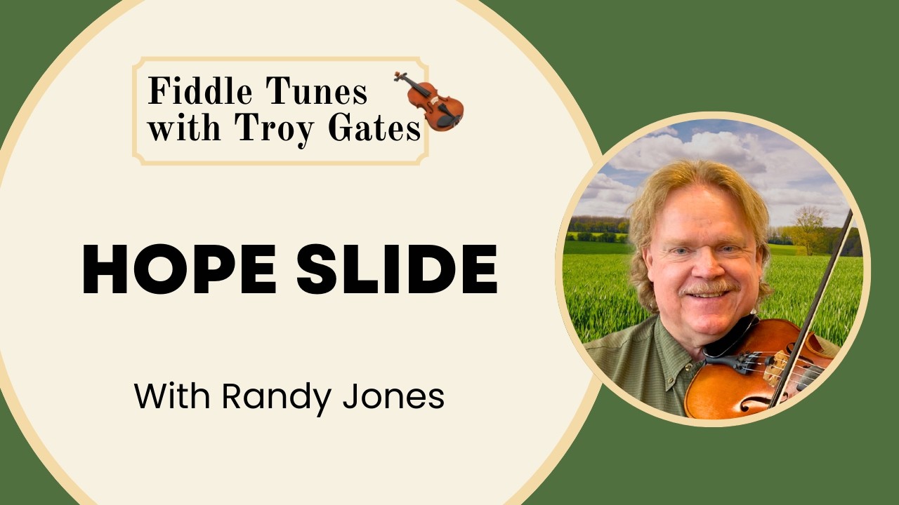 Hope Slide - Fiddle Tune with Randy Jones - YouTube