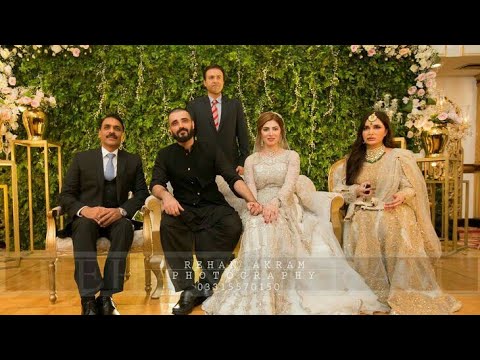 Beautiful pics of Hamza ali abbasi wedding /beautiful wife of hamza ali ...