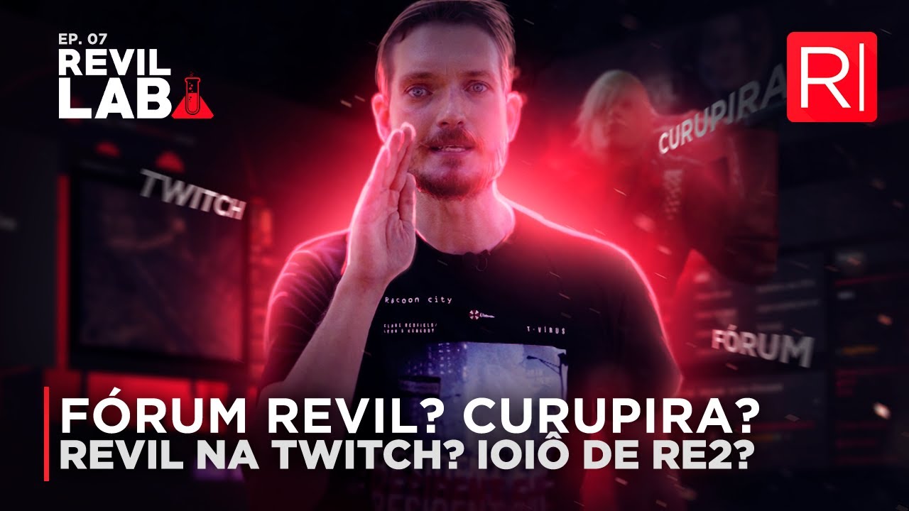 REVIL Lab #7 - Fórum REVIL? Curupira? Twitch? Ioiô? - YouTube