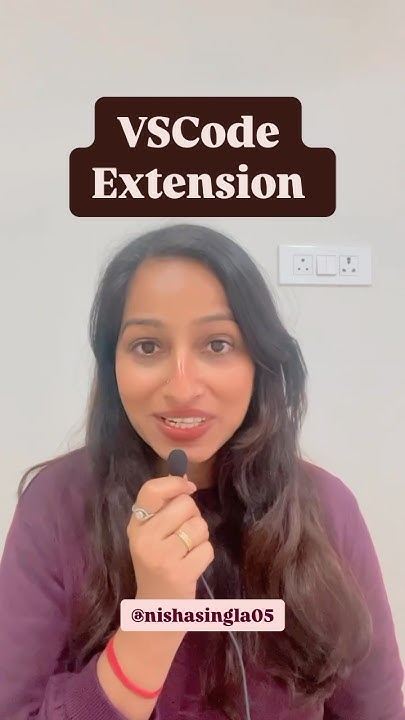 Amazing VSCode Extension 🔥🔥@NishaSingla #coding #development - YouTube
