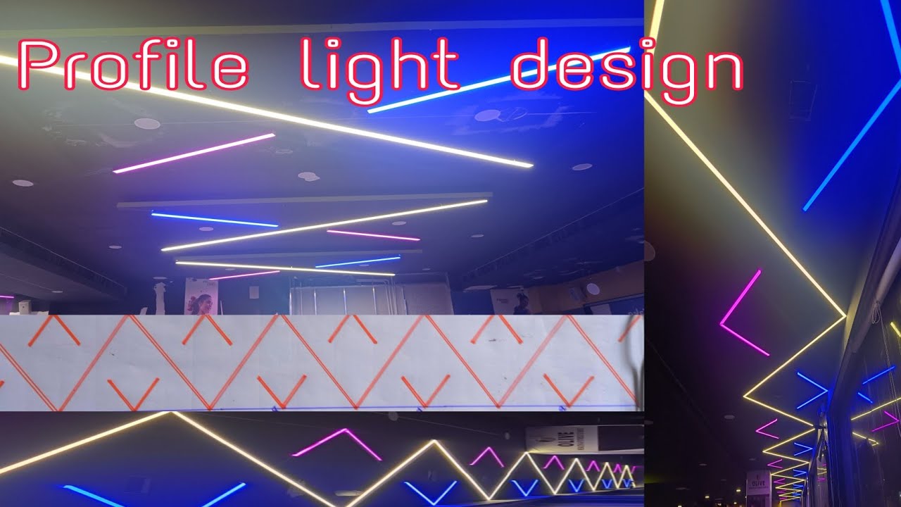 profile light design GYM work 💡 - YouTube