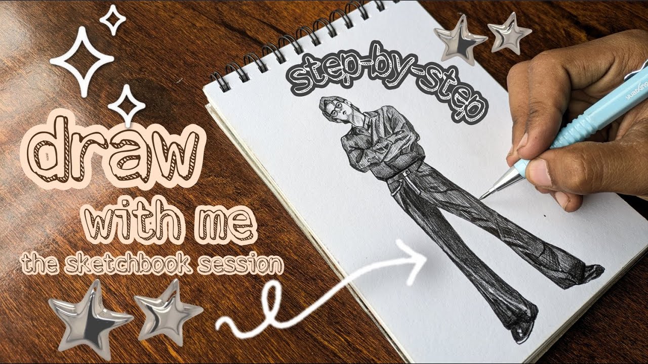 How to Draw Full Body Pencil Sketch ( Realistic Boy Drawing ) STAP BY ...