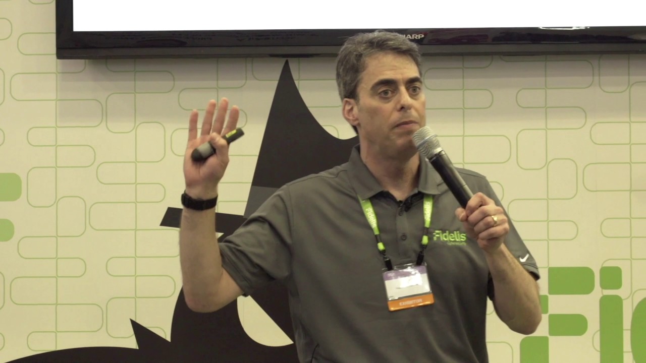 TRADE SHOW PRESENTER Andy Saks for Fidelis at RSA San Francisco - YouTube