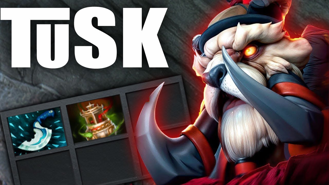 How To Play TUSK Hard Support In DOTA 2! - YouTube