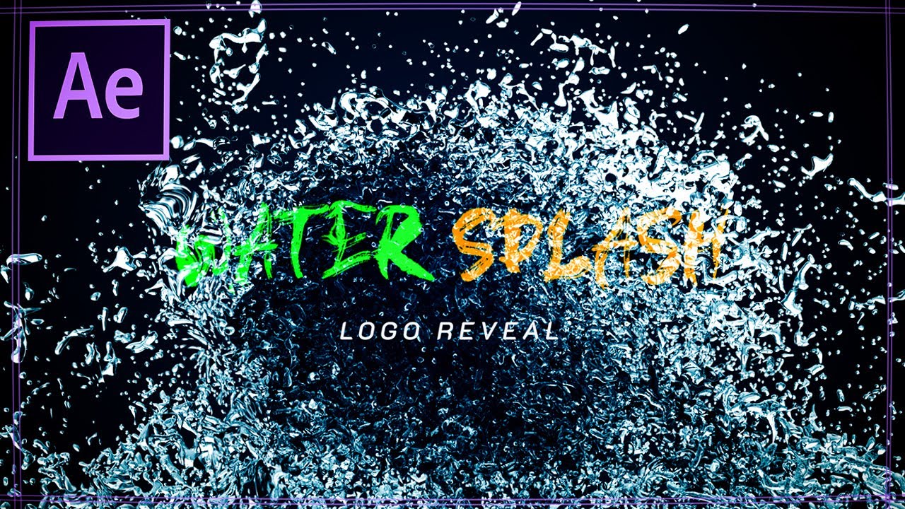 Water Splash Logo Reveal - 100% After Effects Tutorial - New AE ...