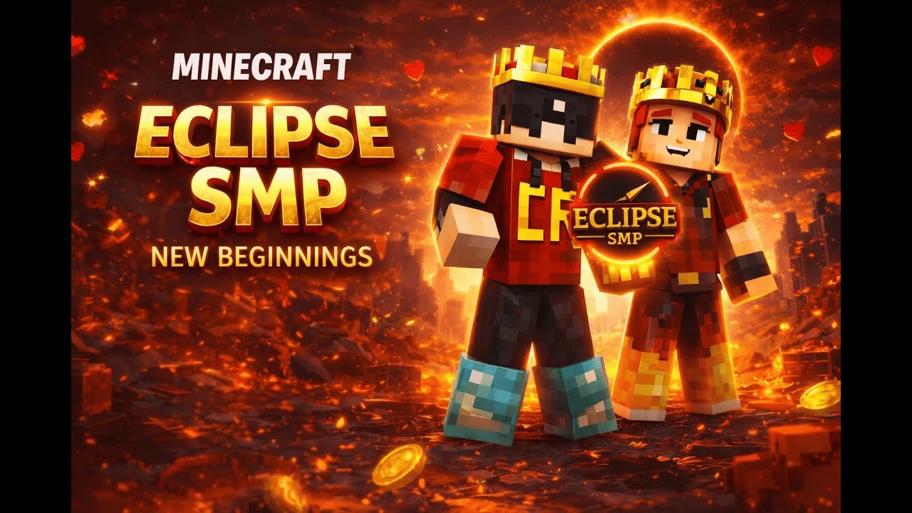 ECLIPSE SMP 😈 | Public Lifesteal SMP | Aaj Se Raj Shuru 🔥 - YouTube