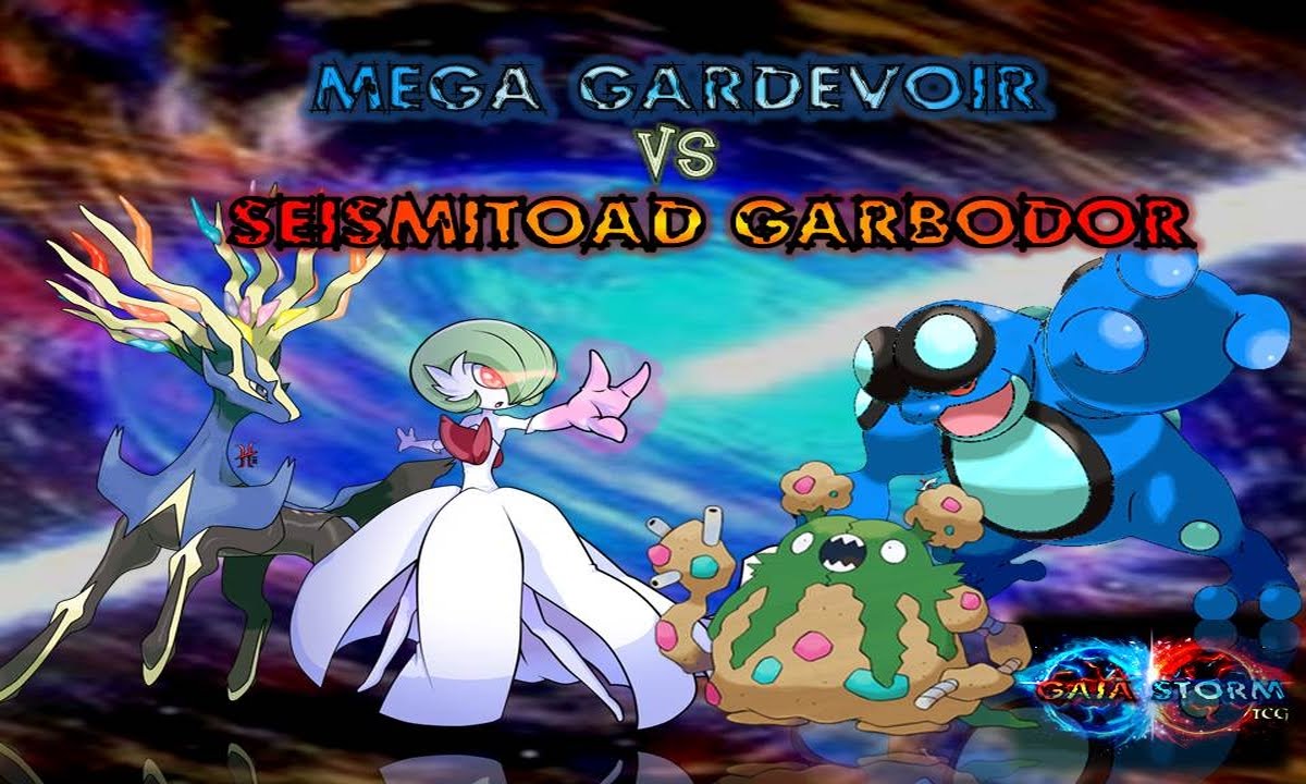 Pokémon TCG Online Mega Gardevoir vs Seismitoad Garbodor - YouTube
