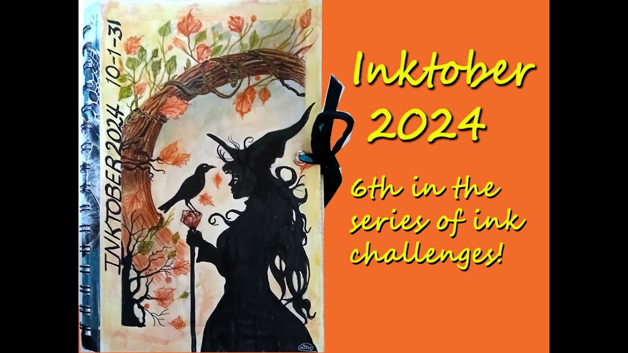 2024 Inktober flip through. 6 of 6 Last of my previous challenges ...