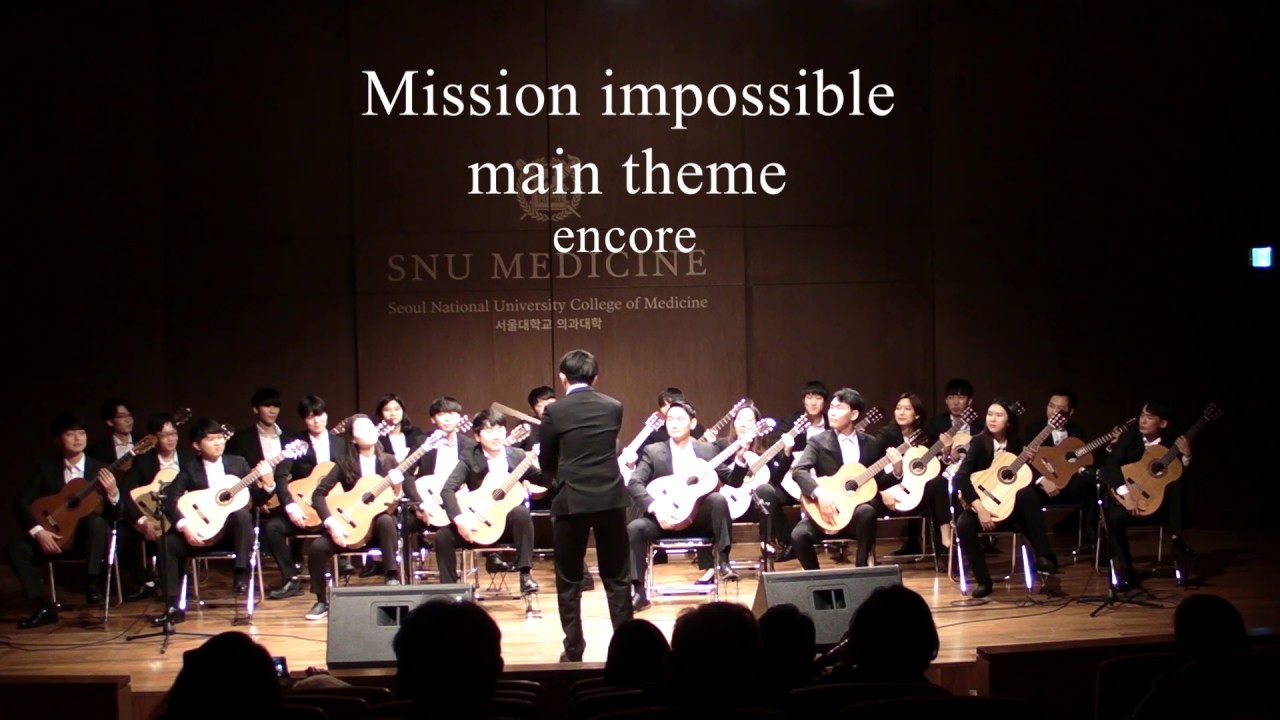 Mission impossible main theme │classical guitar ensemble - YouTube