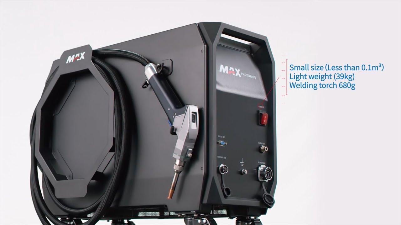 Maxphotonics X1w-1500 Handheld Welding Laser Machine 1 - YouTube