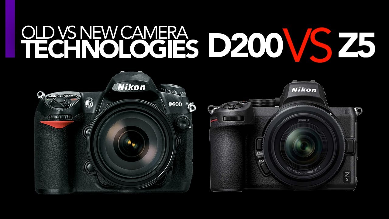 Old vs New Camera Technologies (D200 vs Z5) - YouTube