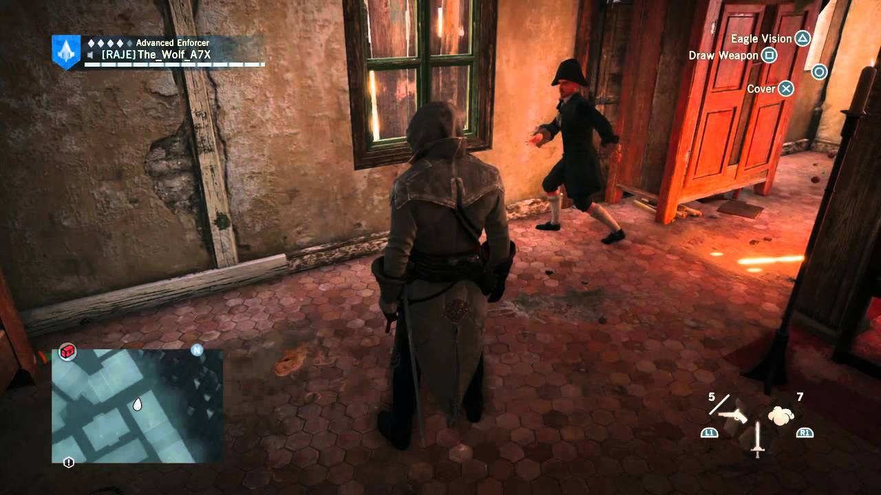Assassin's Creed Unity GLITCH dancing with myself! - YouTube