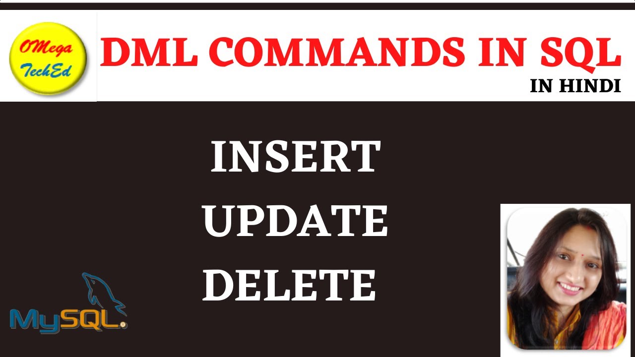 Practical 2 Data Manipulation Language Dml Insert Update And Delete Commands Youtube