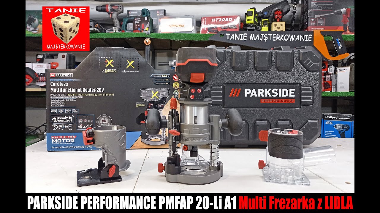PARKSIDE PERFORMANCE PMFAP 20-Li A1 Akumulatorowa Frezarka ...