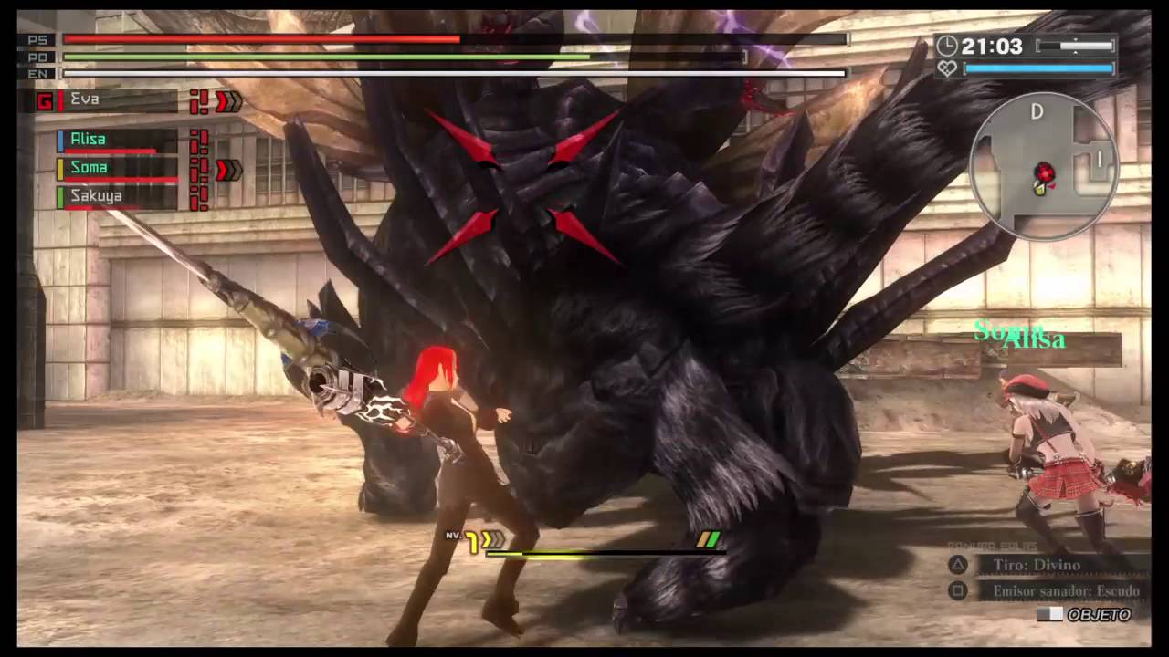 GOD EATER RESURRECTION_Dyaus Pita - YouTube