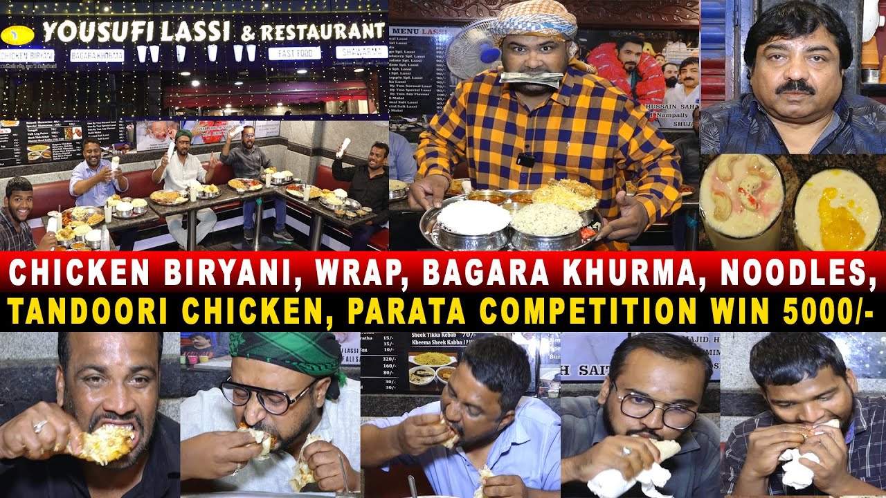 Chicken Biryani, Wrap, Bagara Khorma, Noodles, Chicken Machoriya+Parata ...