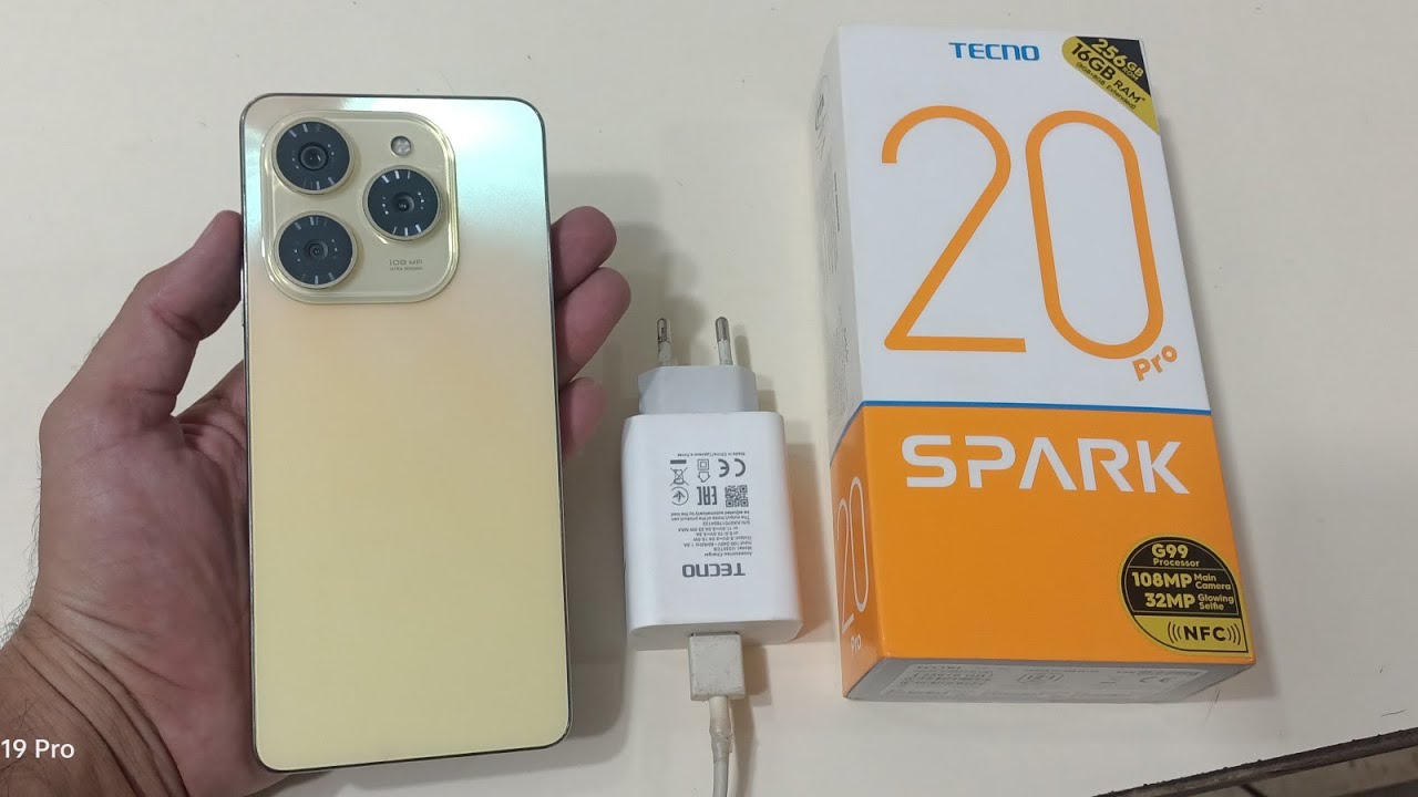 Tecno Spark 20 Pro Charging Test 33 Watt Fast Charger 5000 Battery 🔋 ...