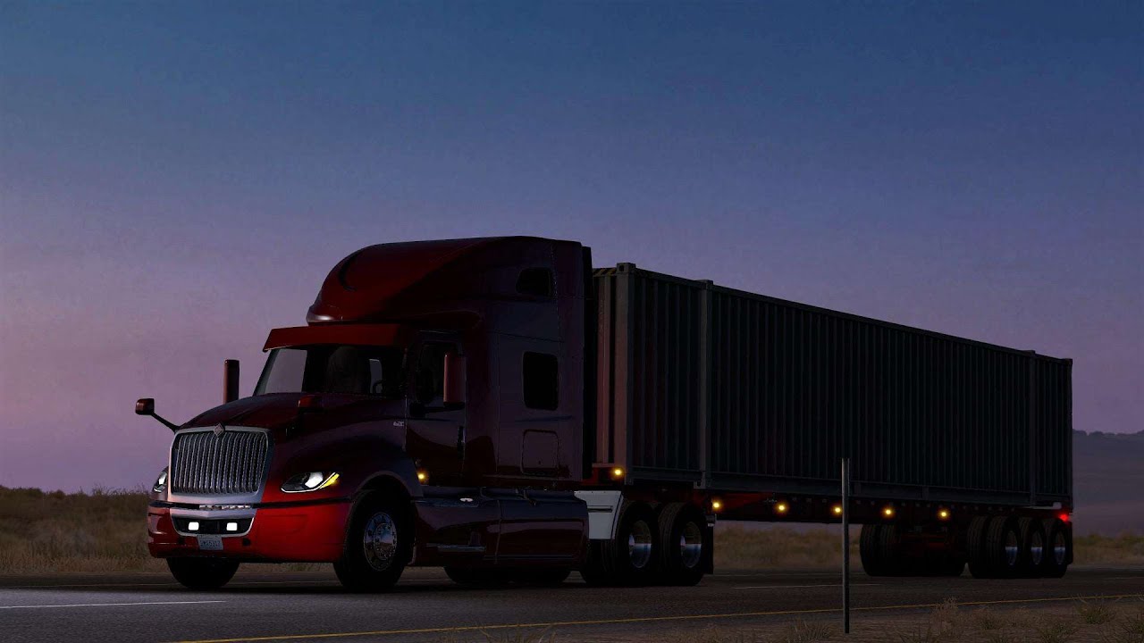 Delivering an IBC Container! | American Truck Simulator - YouTube