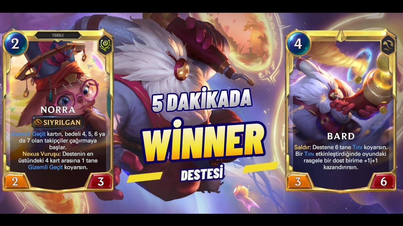 Bard Norra Destesi l GEÇİTLER l Legends of Runeterra l Warmage Voljin l ...