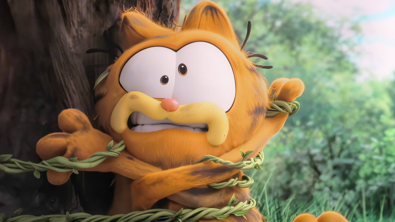 Odie Ties Garfield & Vic To A Tree To Resolve Their Issues - Garfield ...