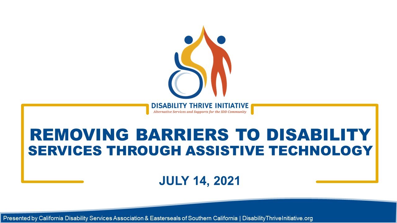 Removing Barriers to Disability Services through Assistive Technology ...