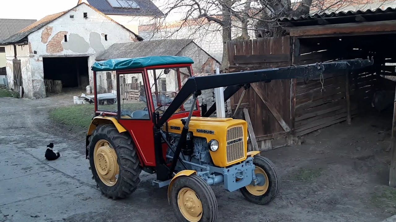 WIELKA PREMIERA/ Ursus c330 po remoncie - YouTube