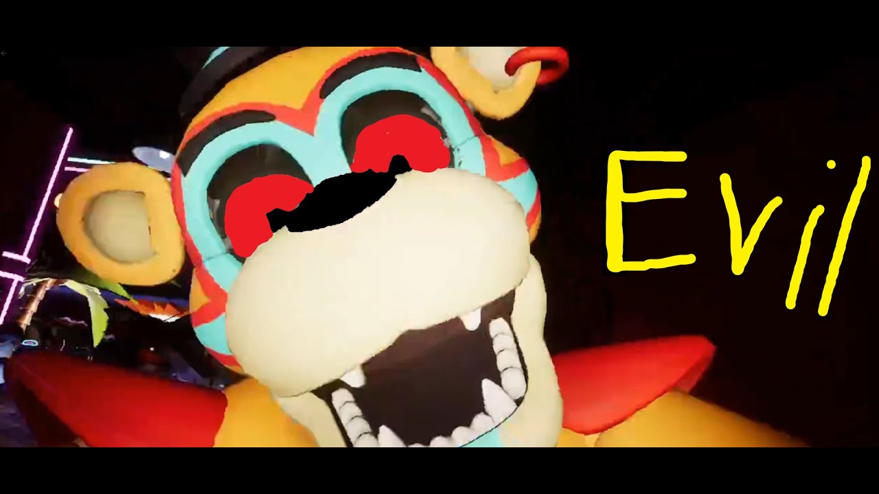 Hacked Freddy in Fnaf Security Breach - YouTube