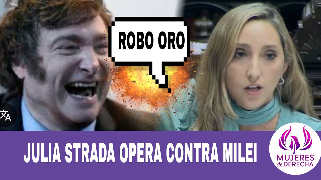 JULIA STRADA INTENTA OPERAR CONTRA MILEI🔥💀 - YouTube
