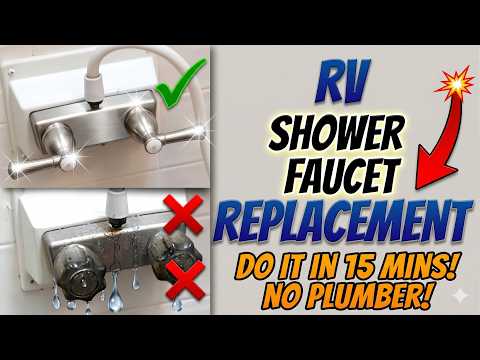 How To Replace Shower Faucet On Rv Outside Wall
