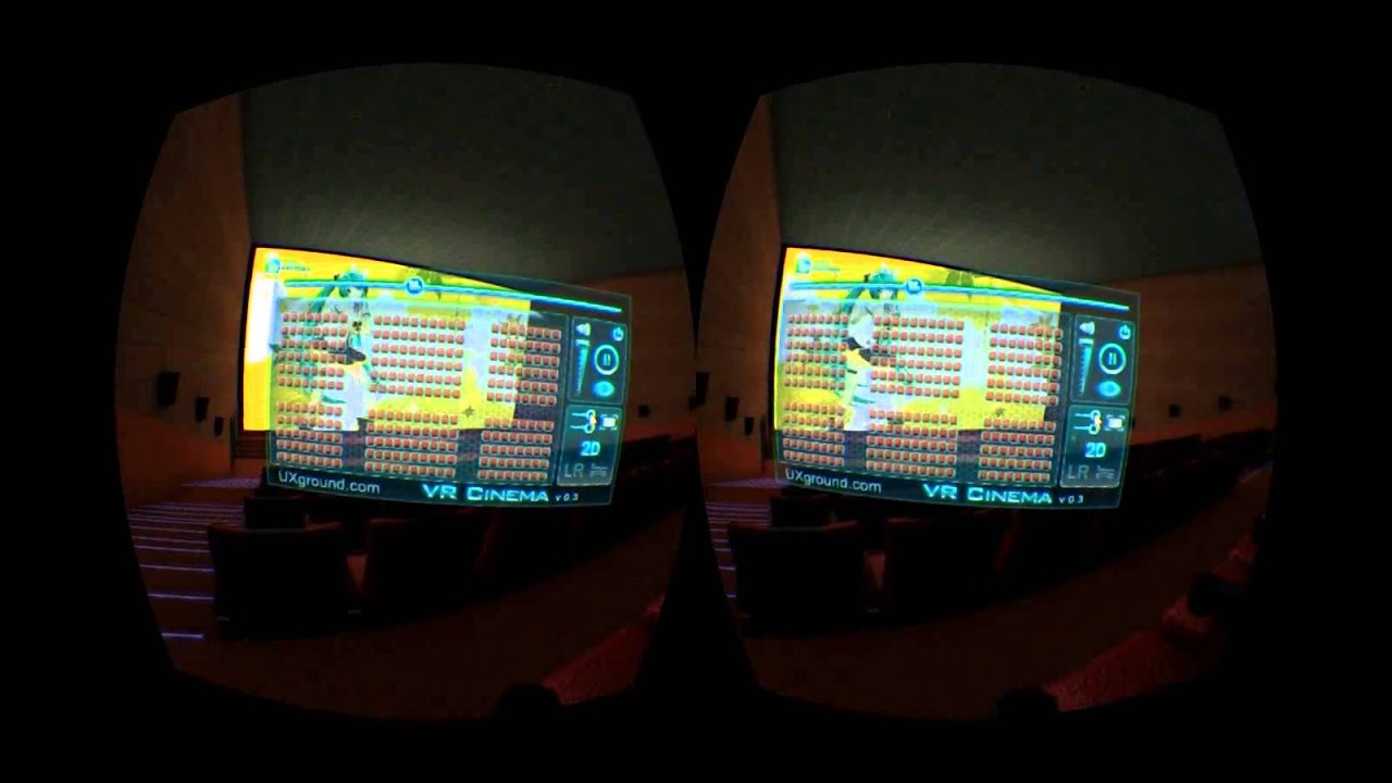 VR Cinema3D 0.3 virtual theater for the Oculus Rift - YouTube