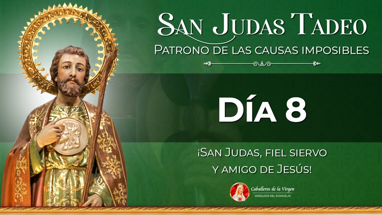 Novena a San Judas Tadeo 🕯 Día 8 🕯 | Padre Ricardo Hucke #novena - YouTube
