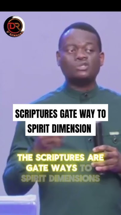 SCRIPTURES GATE WAY TO SPIRIT DIMENSION||APOSTLE AROME OSAYI #trending #apostlearomeosayi # ...