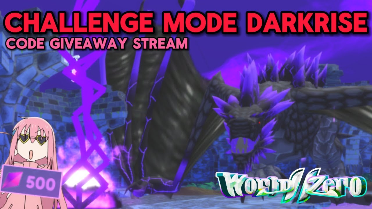 CHALLENGE MODE VANE EVENT + crystal giveaway World Zero - YouTube