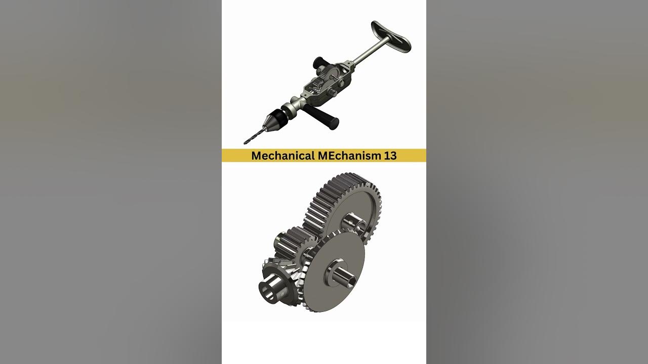 Manual Hand Drilling Machine #drilling #machine #mechanical #mechanism ...