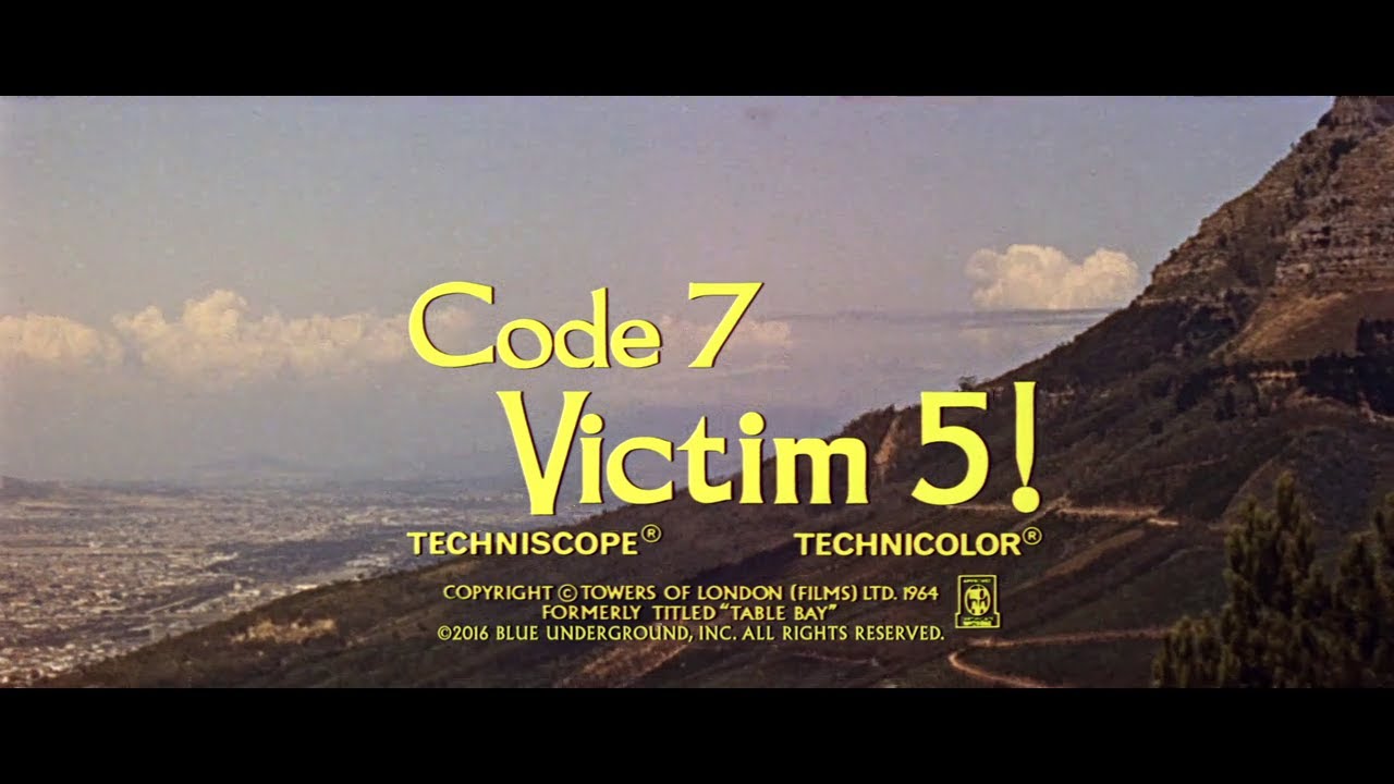 "Code 7 Victim 5!" (aka. "Table Bay" / "Victim Five") (1964) Trailer - YouTube