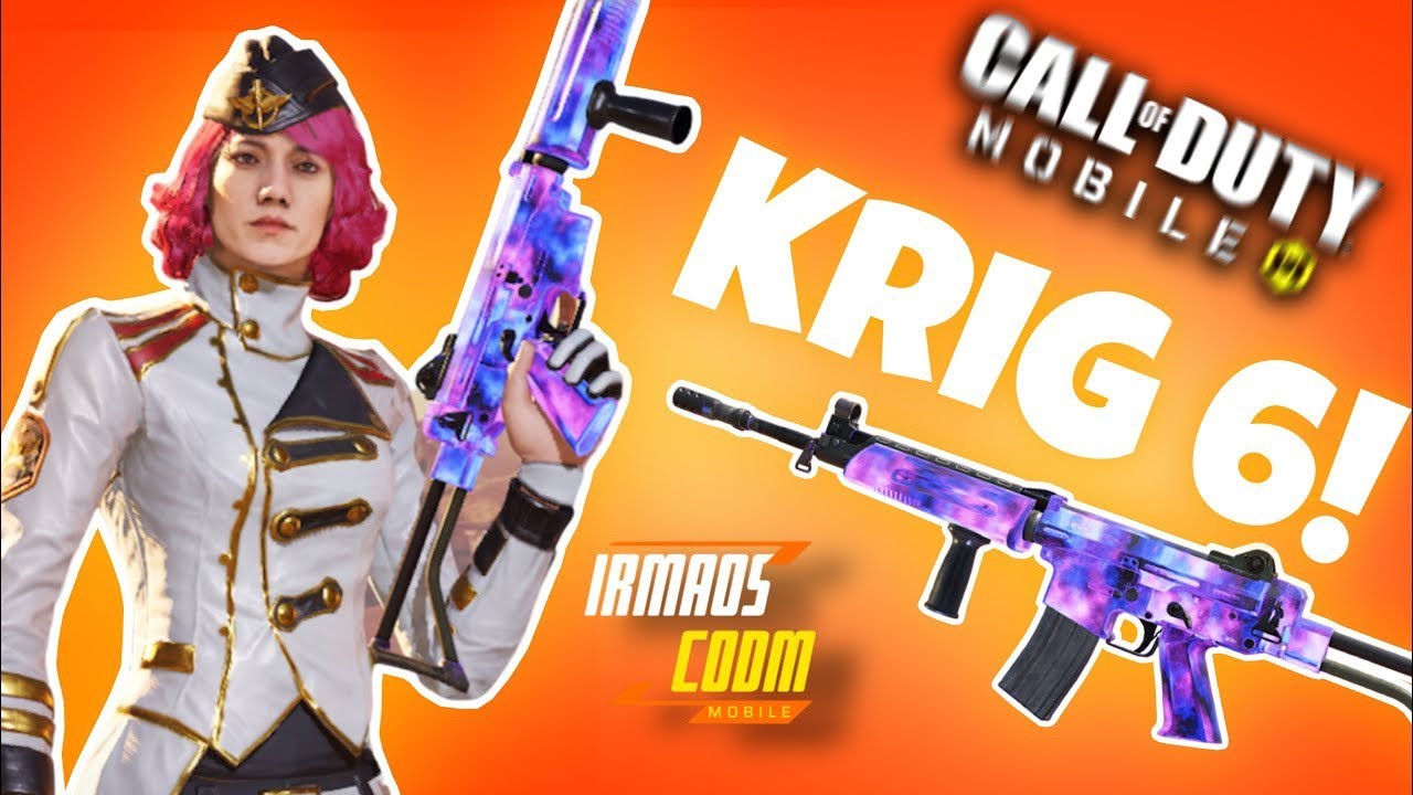 KRIG 6 MELHOR CLASSE META DO COD MOBILE - YouTube