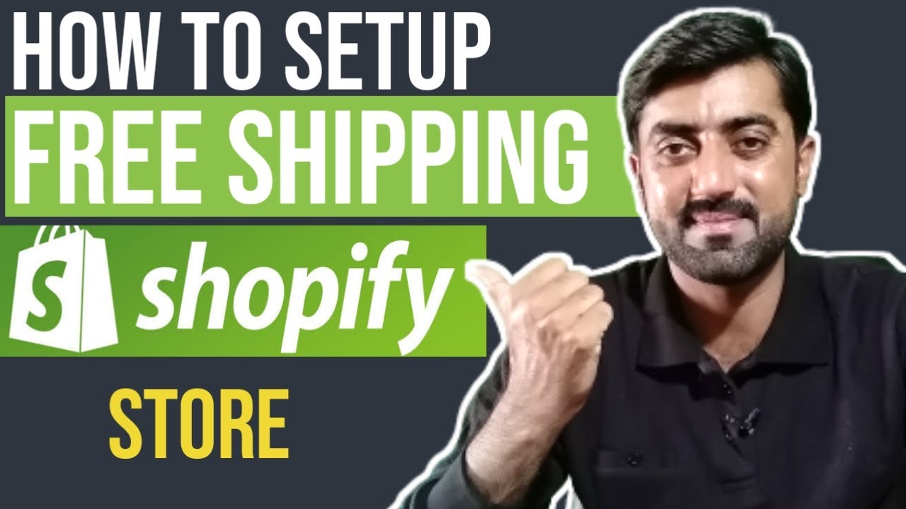How to Set Up Free Shipping on Shopify | Shopify Shipping Rates Set Up ...