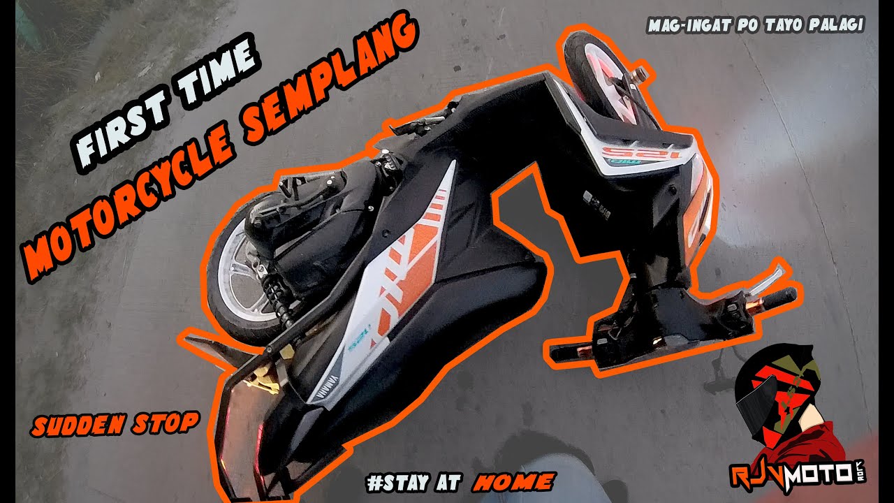 FIRST MOTORCYCLE SEMPLANG | ACCIDENT | VLOG #21 - YouTube