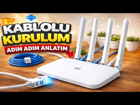Xiaomi Mi Router 4c Kurulum Videosu | Evden Eve İnternet