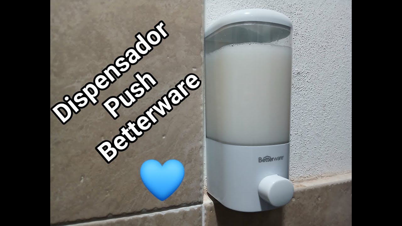 Dispensador push #betterware #productosbetterware #shampoo - YouTube