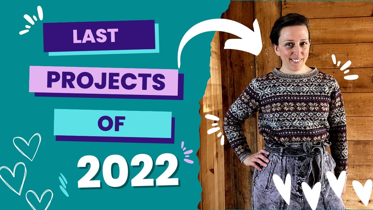 MEL MAKES STUFF: I DID IT!!! 🎉 The 4 Last Knitting Projects of 2022 ...
